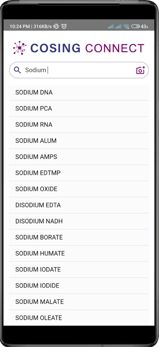 Cosing Connect - Cosmetic ingredients database from regulatory ...